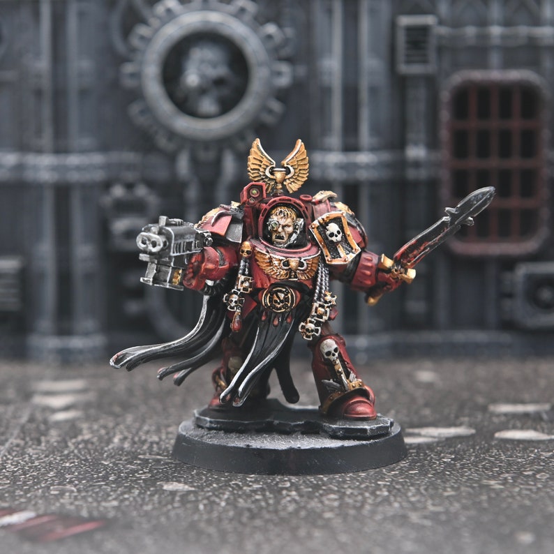 Warhammer 40k, Blood Angels, Space Hulk Terminator Heros, Sergeant ...