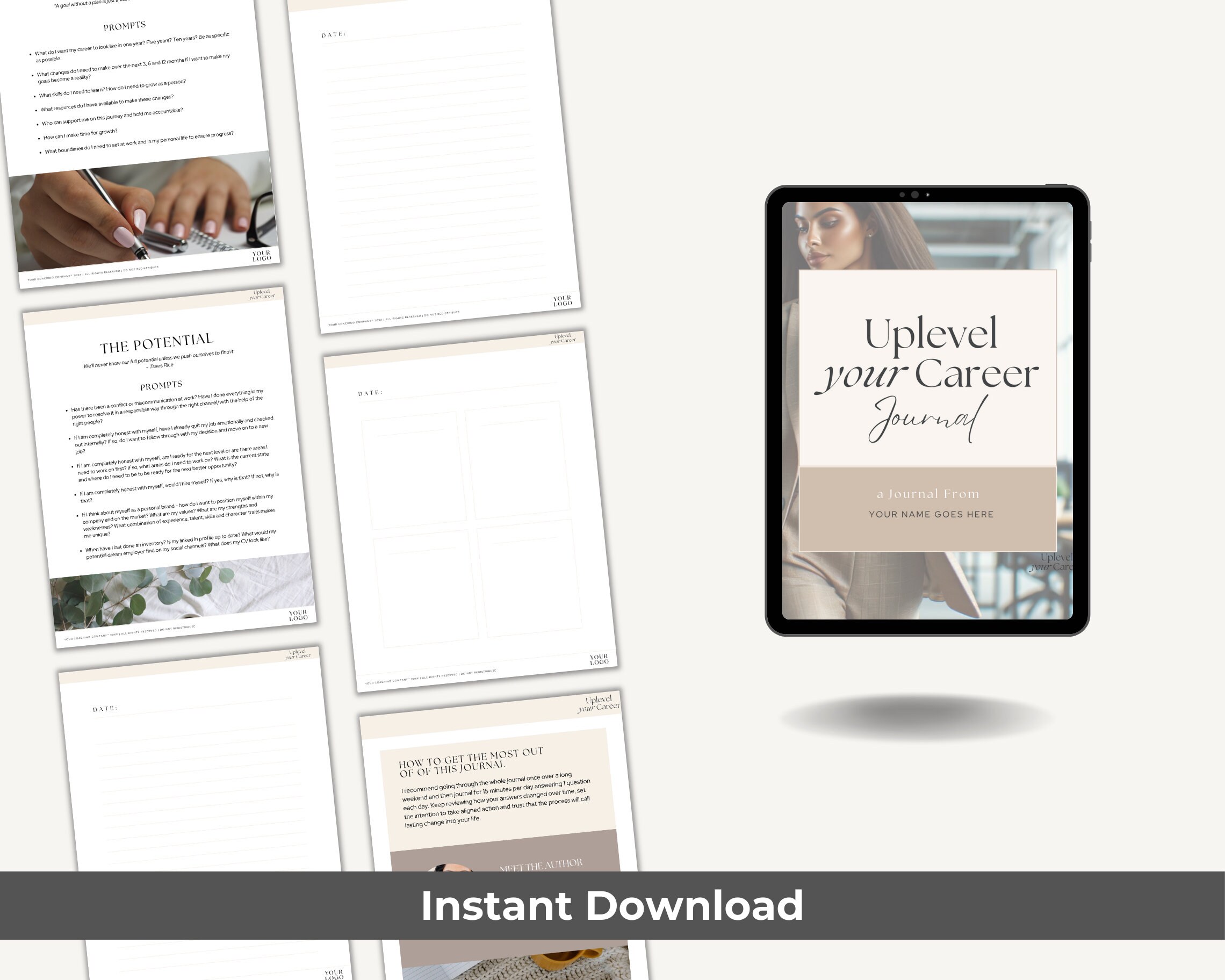 Career Coaching INSTANT DOWNLOAD Done for You Freebie Level up Career ...