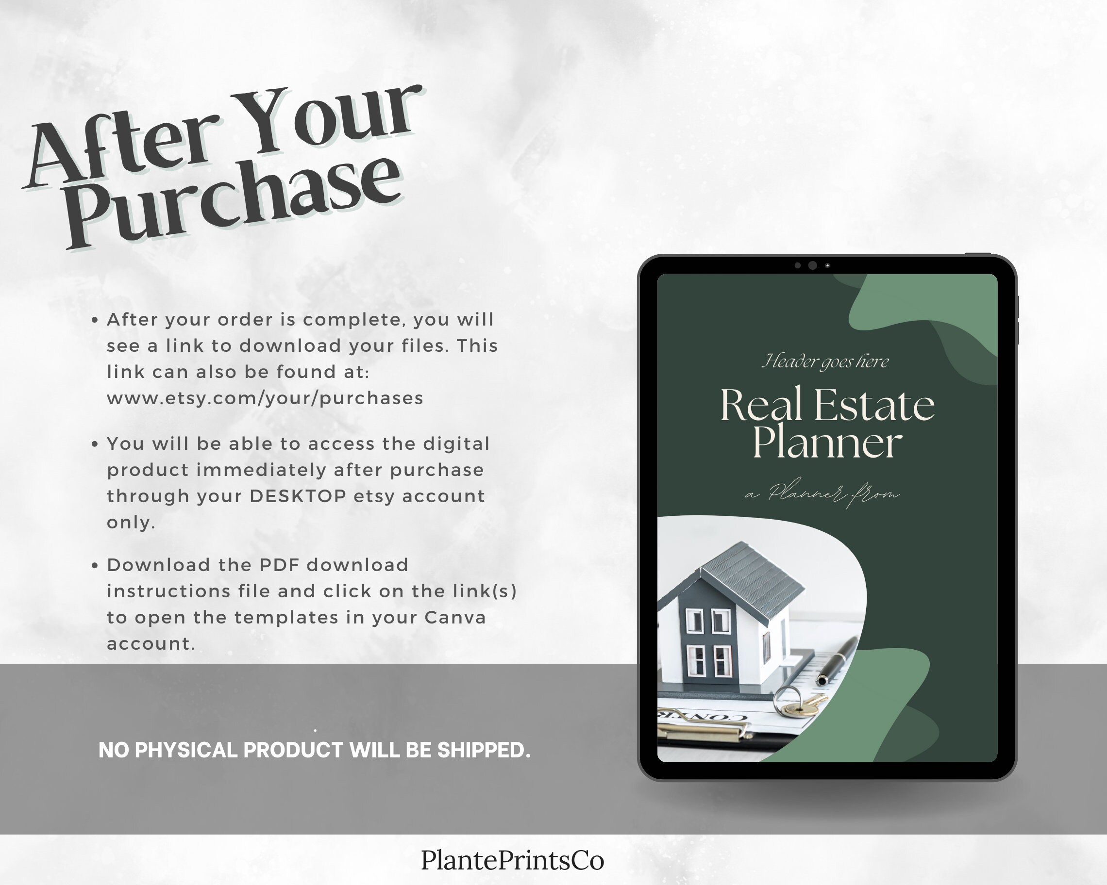 Real Estate Tracker | INSTANT DOWNLOAD | Digital Planner for Realtors ...