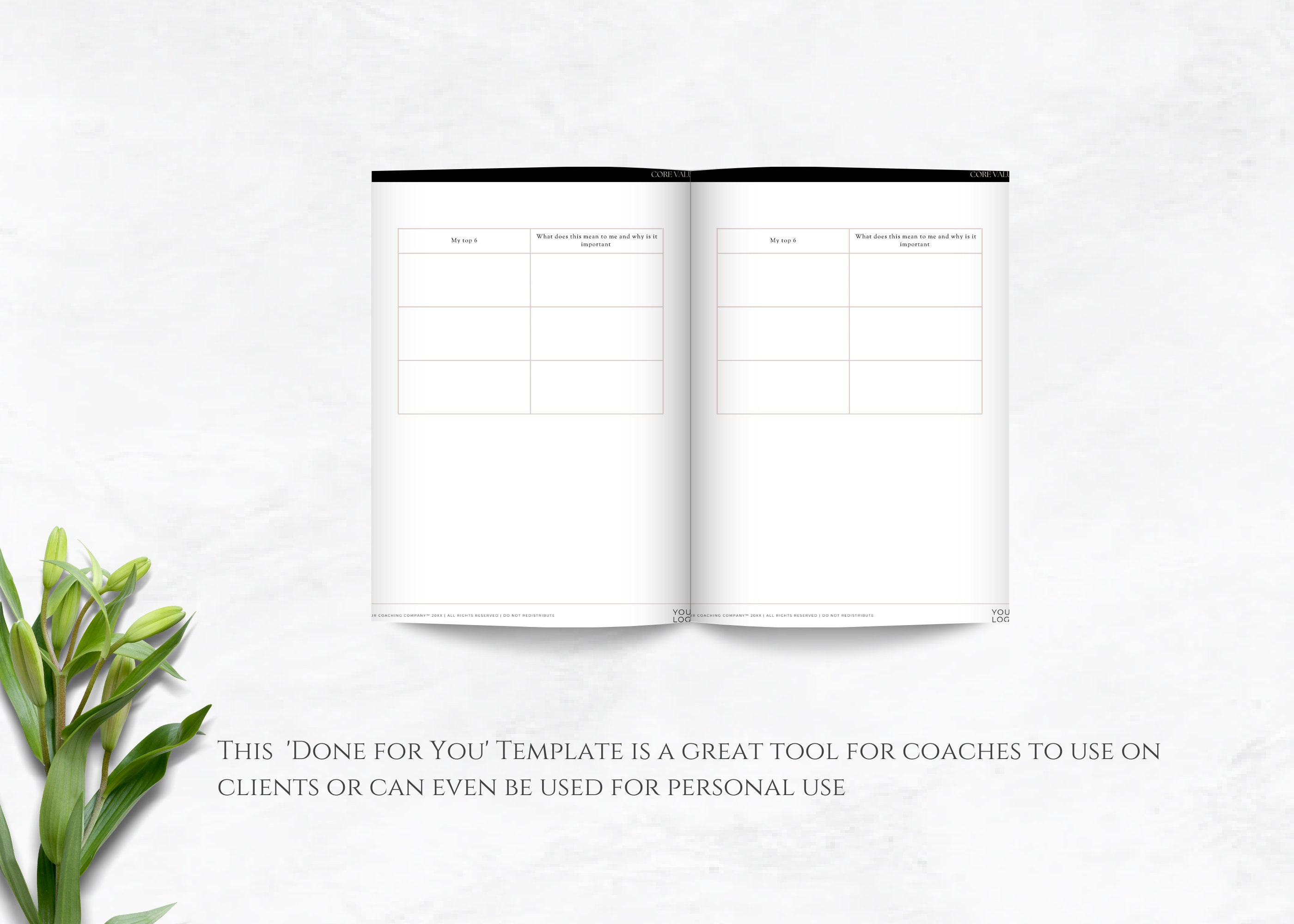Life Coach Templates INSTANT DOWNLOAD Coaching Lead Magnet Canva Coach ...