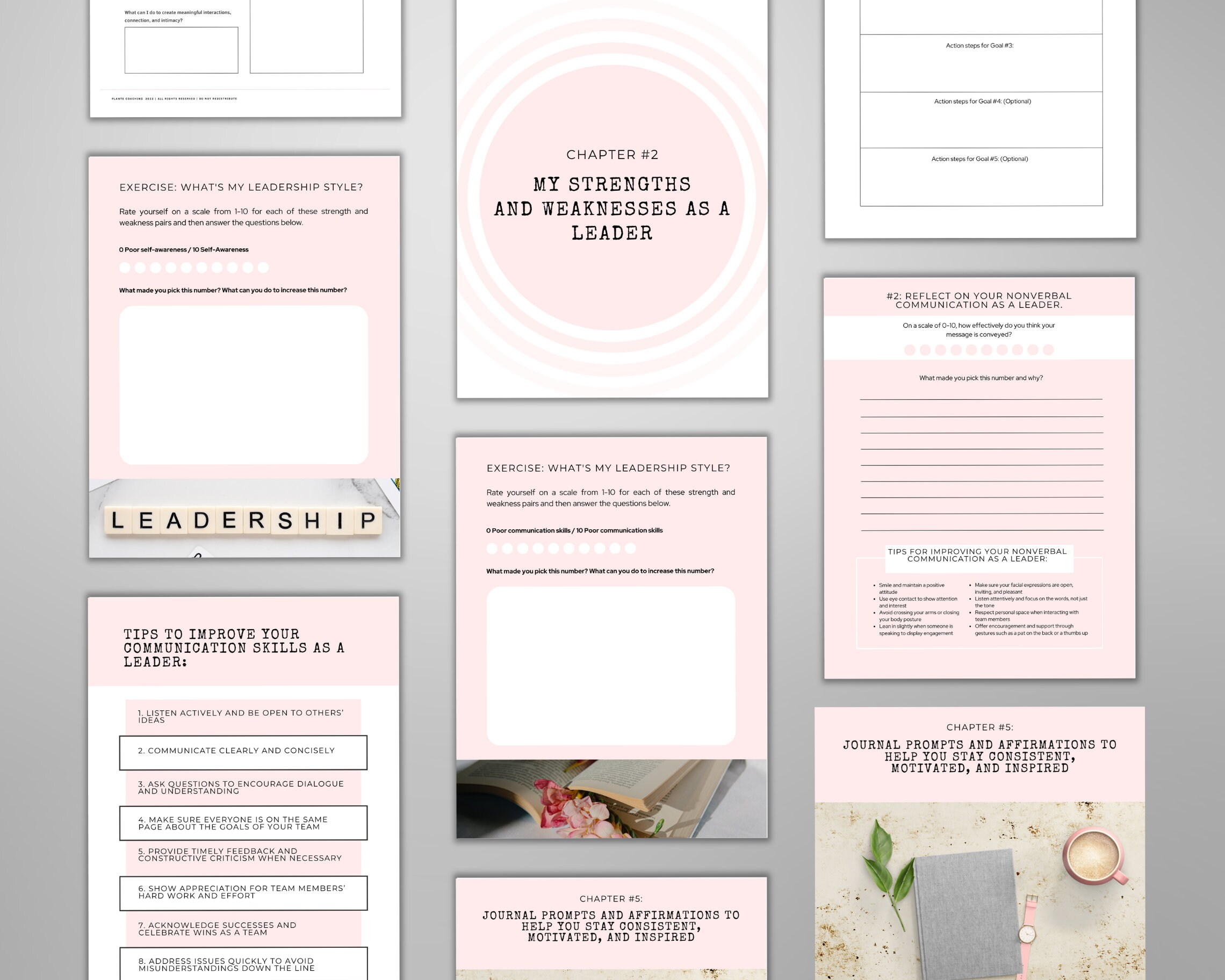 Success Planner, INSTANT DOWNLOAD, Leadership Growth, Digital Journal ...