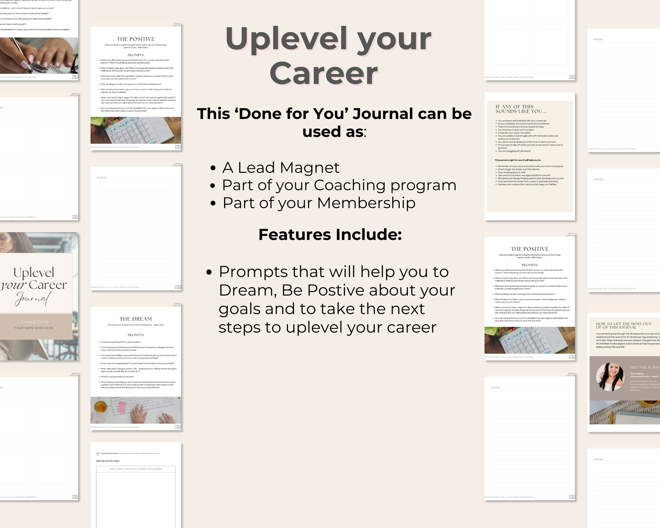 Career Coaching INSTANT DOWNLOAD Done for You Freebie Level up Career ...