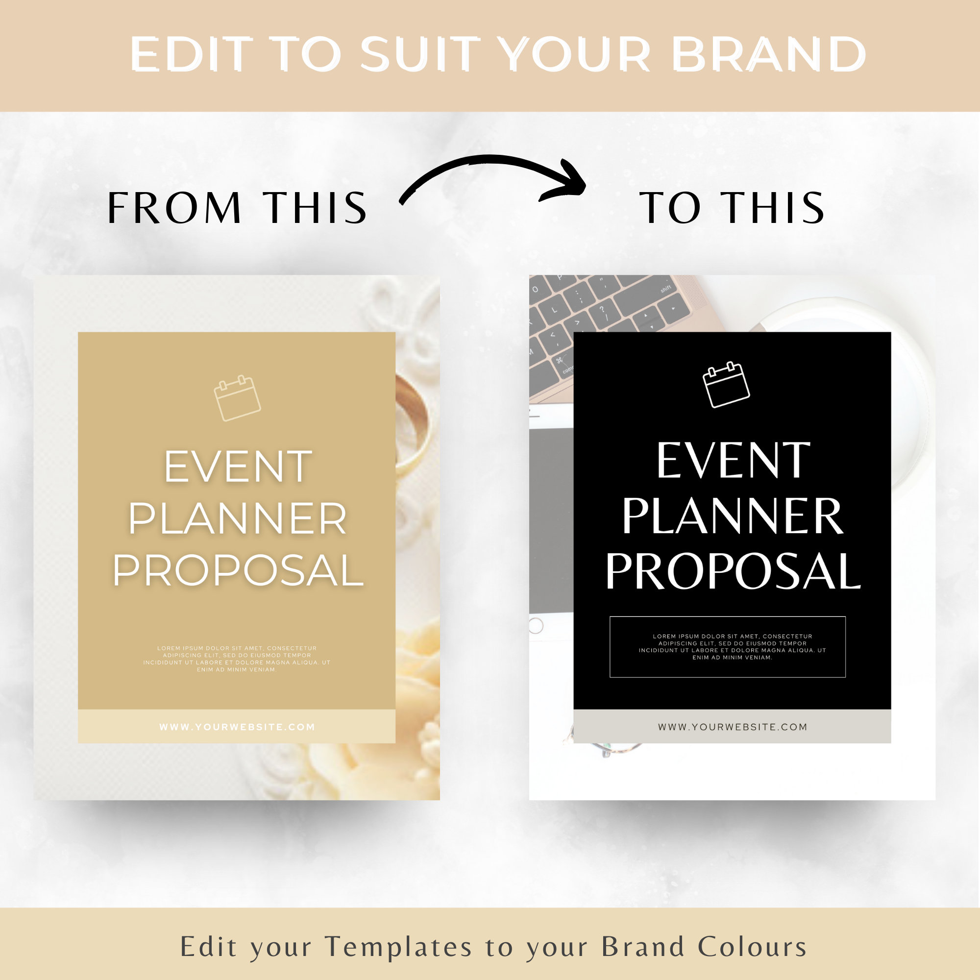 Event Management Proposal | Wedding Document Brief | Event Planner ...