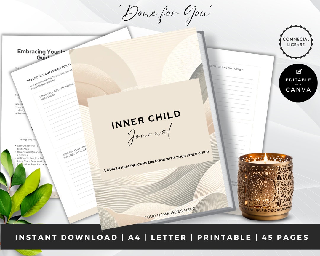 Inner Child Journal Prompts | INSTANT DOWNLOAD | Healing Inner Child ...