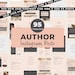 Romance Author Logo | Celestial Romantasy Logo Kit | Canva Templates ...