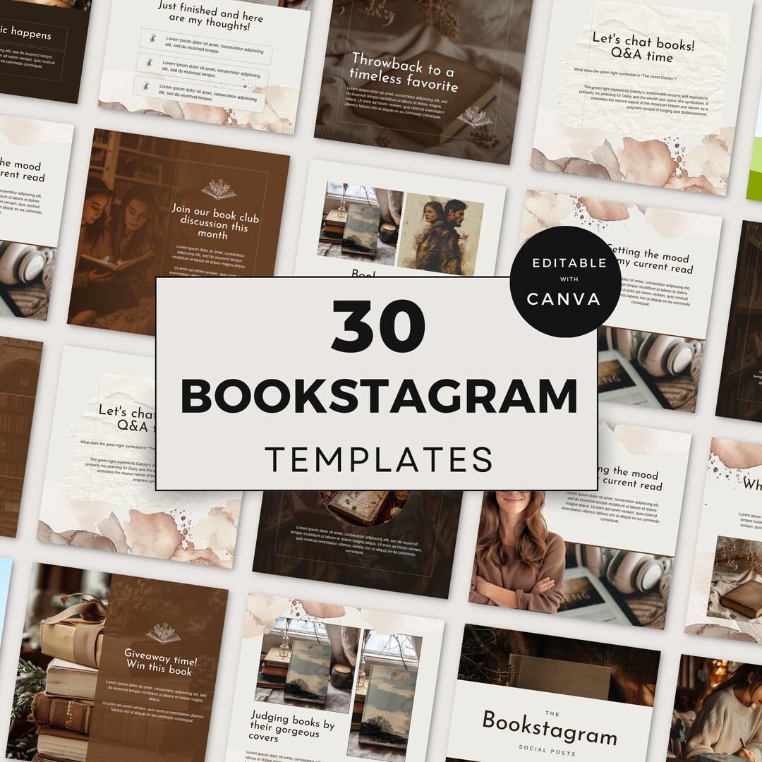 Bookstagram Template | Bookstagram Filter | Romance Books | Bookstagram ...
