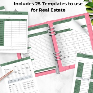 Real Estate Tracker | INSTANT DOWNLOAD | Digital Planner for Realtors ...