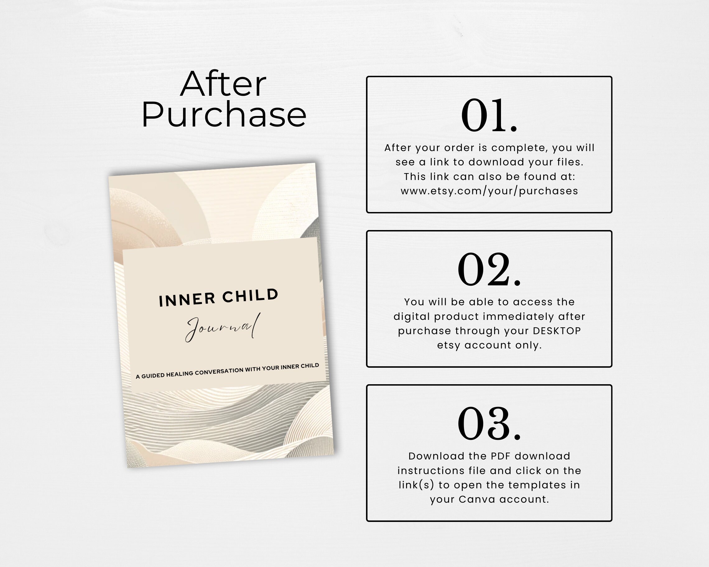 Inner Child Journal Prompts | INSTANT DOWNLOAD | Healing Inner Child ...