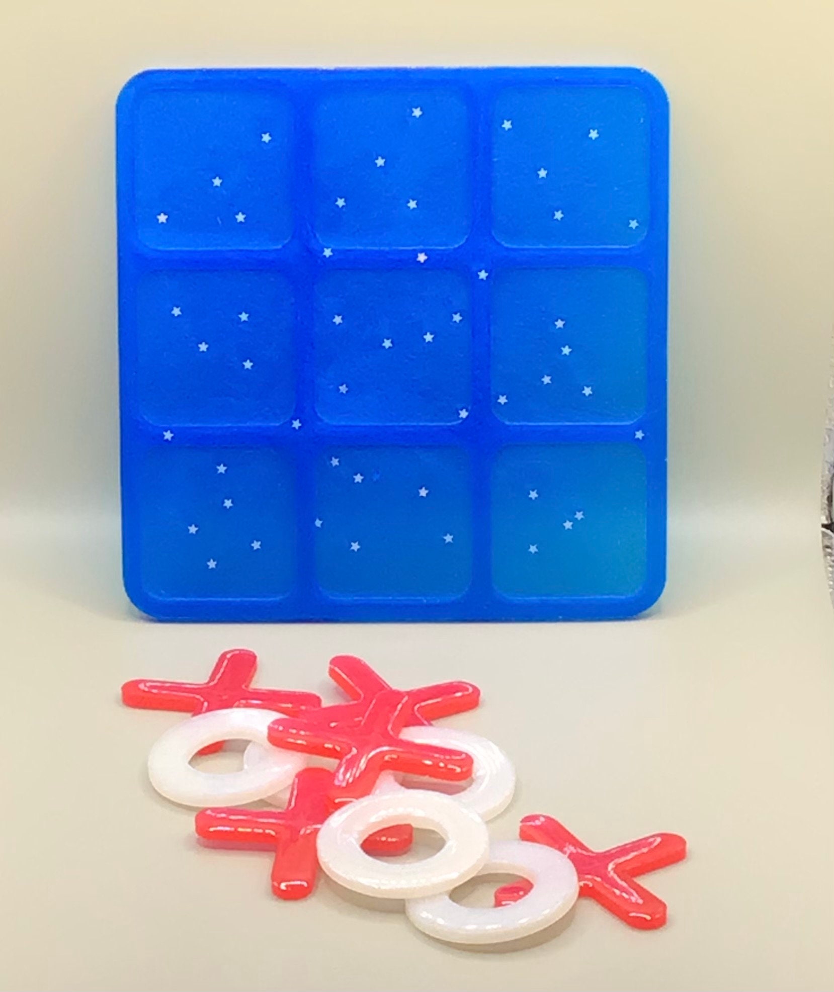 Tic Tac Toe Game Epoxy Resin - Etsy