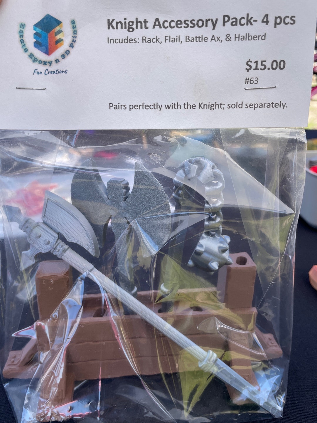 Knight Accessory Pack - Etsy