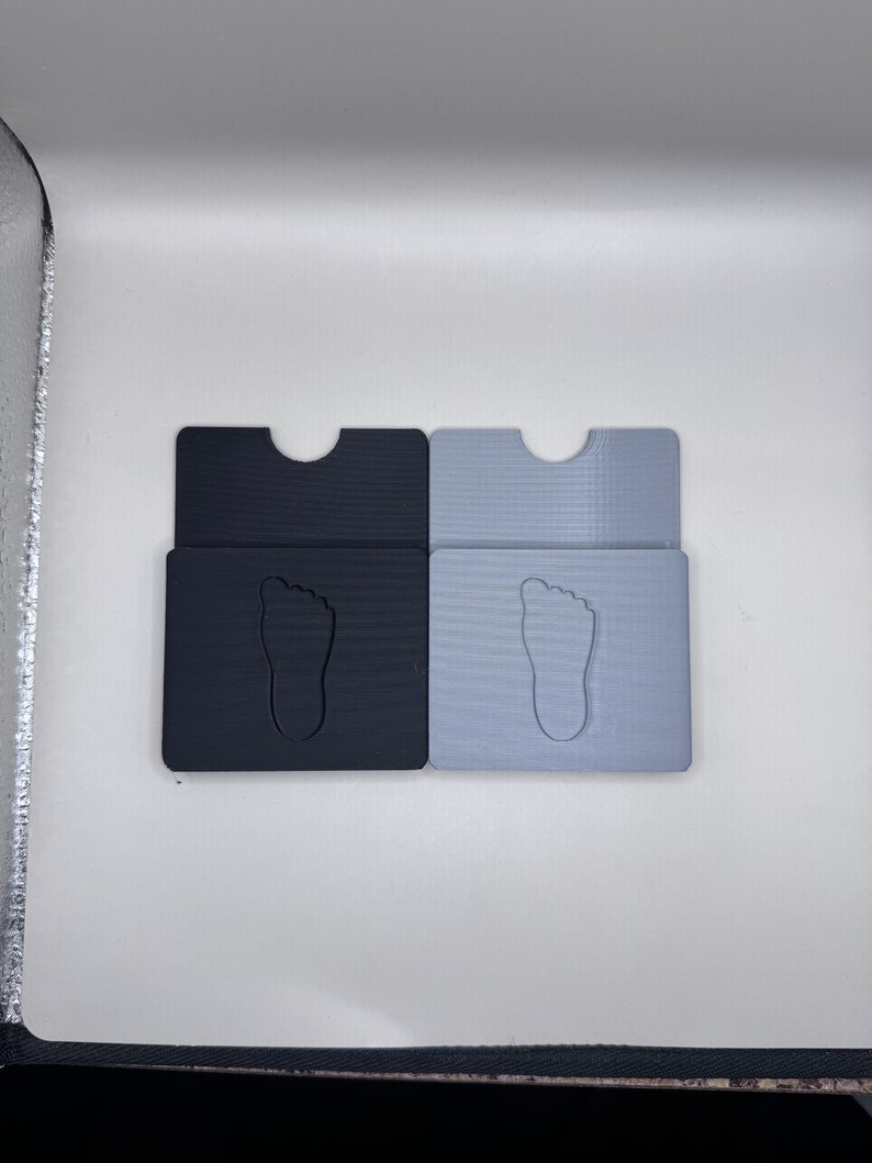 Hand and Foot Foot Card Holders - Etsy