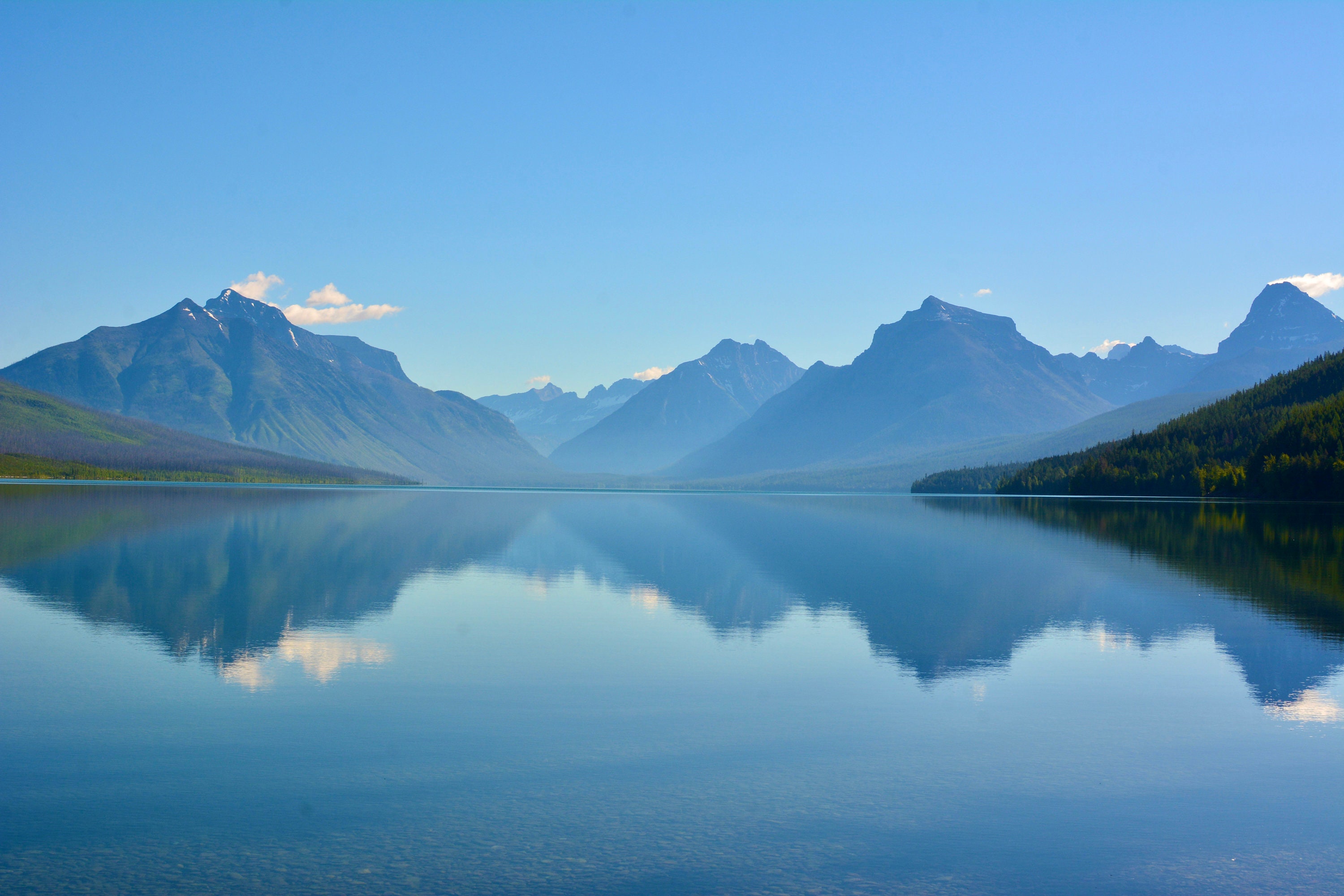 Lake Mcdonald | Glacier National Park, Montana | Landscape Printable ...