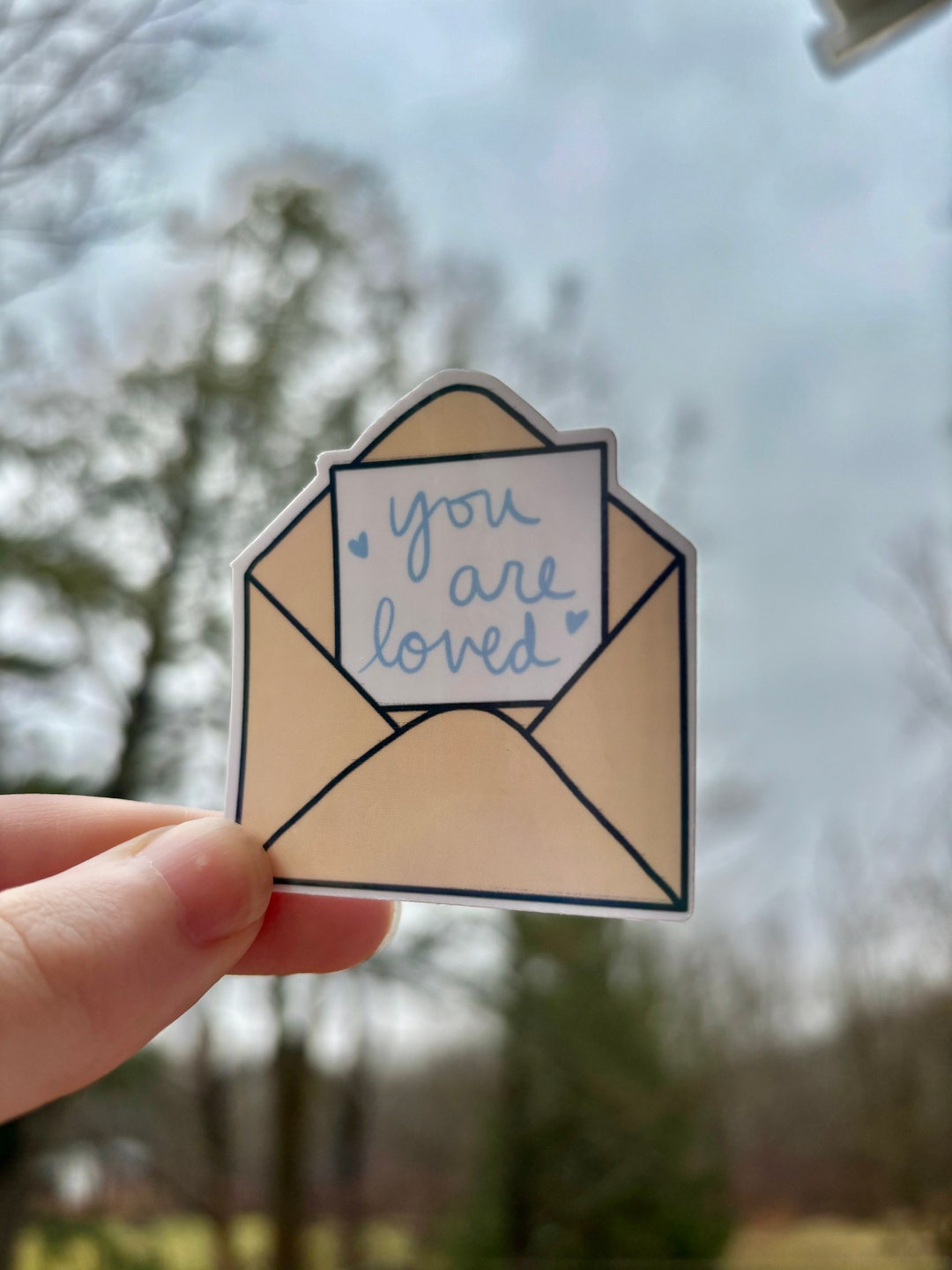 You Are Loved Sticker, Laptop Decal, Holographic Sticker, Water Bottle ...