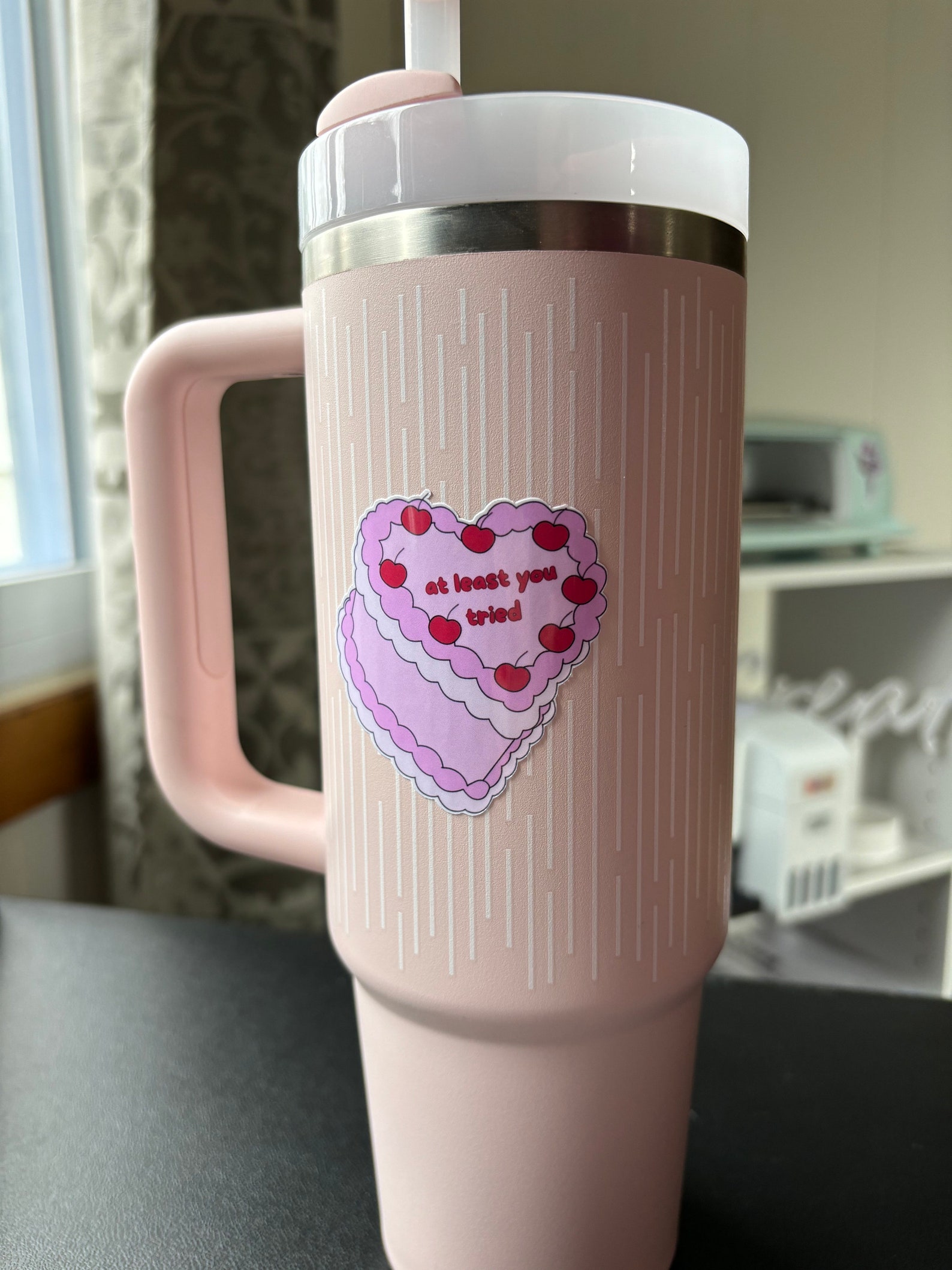 At Least You Tried Sticker Laptop Decal Water Resistant Sticker Water ...