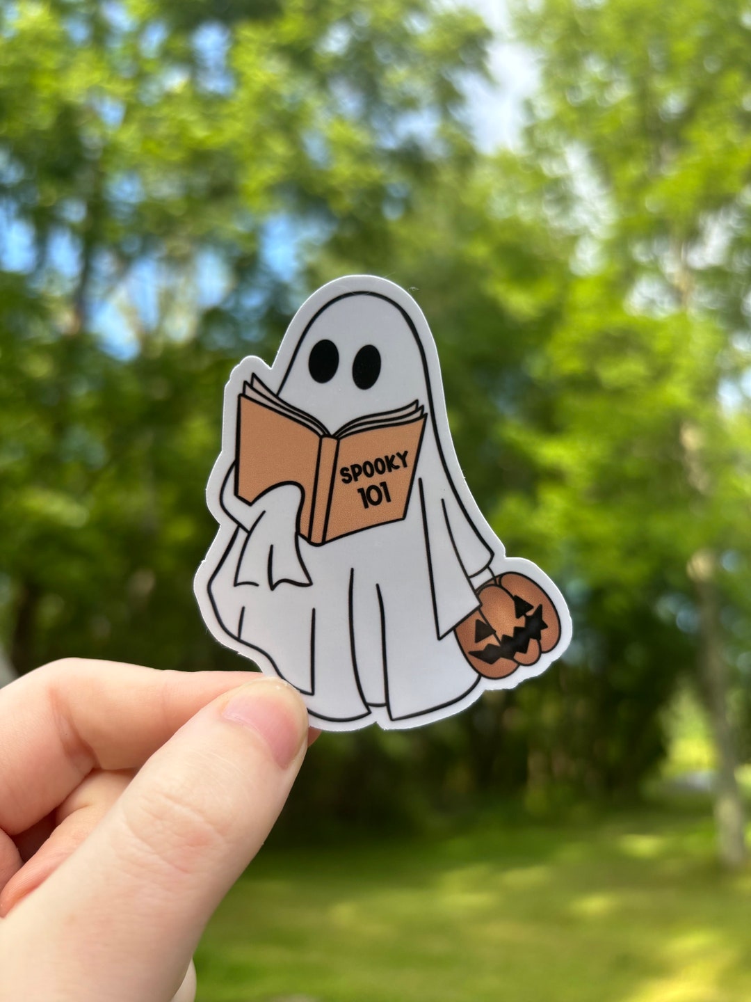 Spooky 101 Sticker, Laptop Decal, Water Resistant Sticker, Water Bottle ...