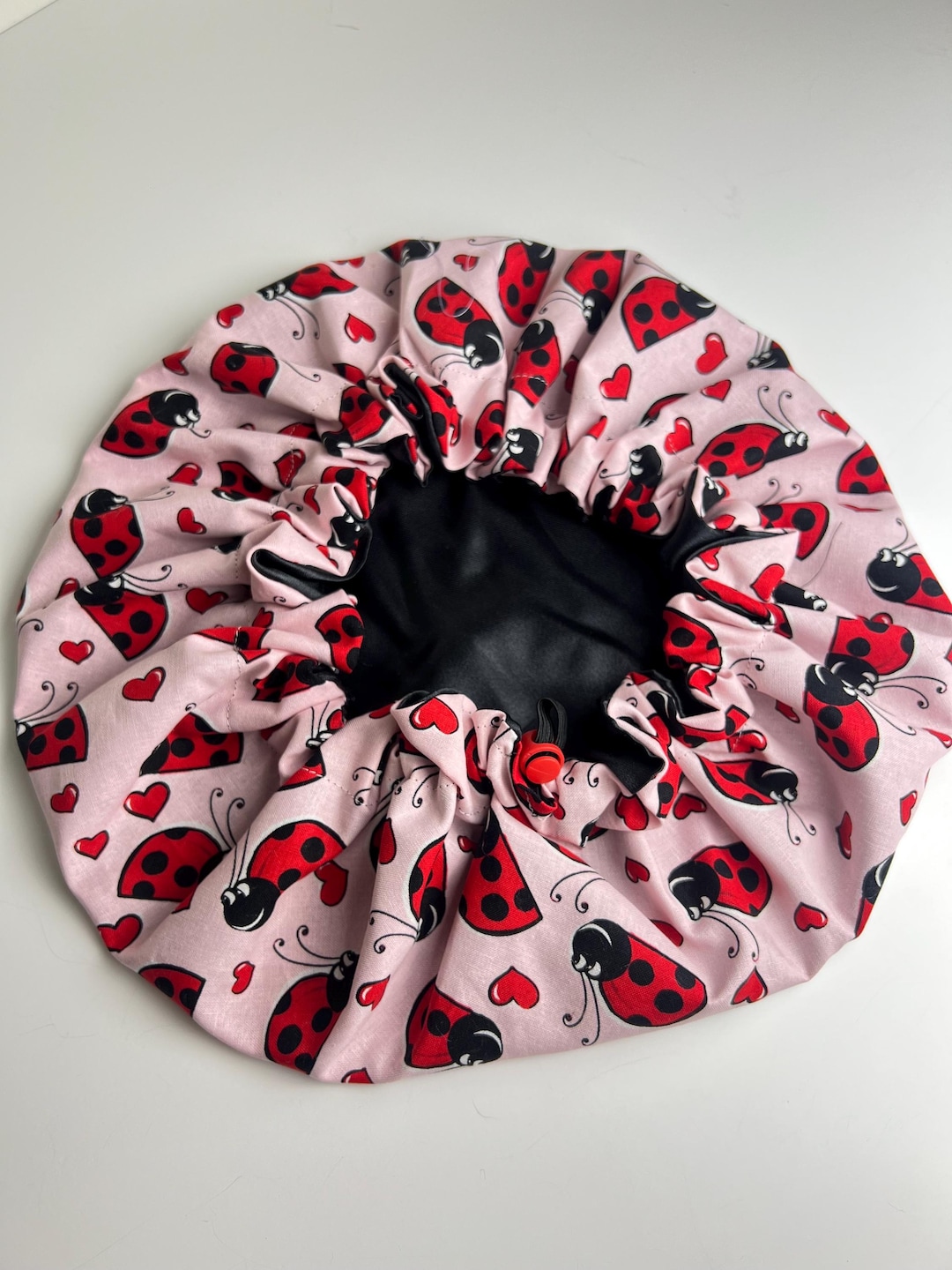 Ladybug Child Size Adjustable Bonnet - Etsy