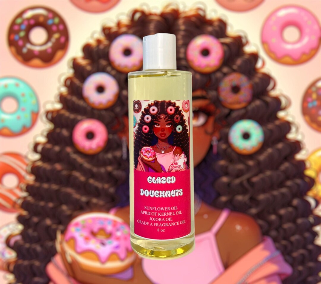 Glazed Doughnuts, Yummy Gloss Body Oil 8oz - Etsy