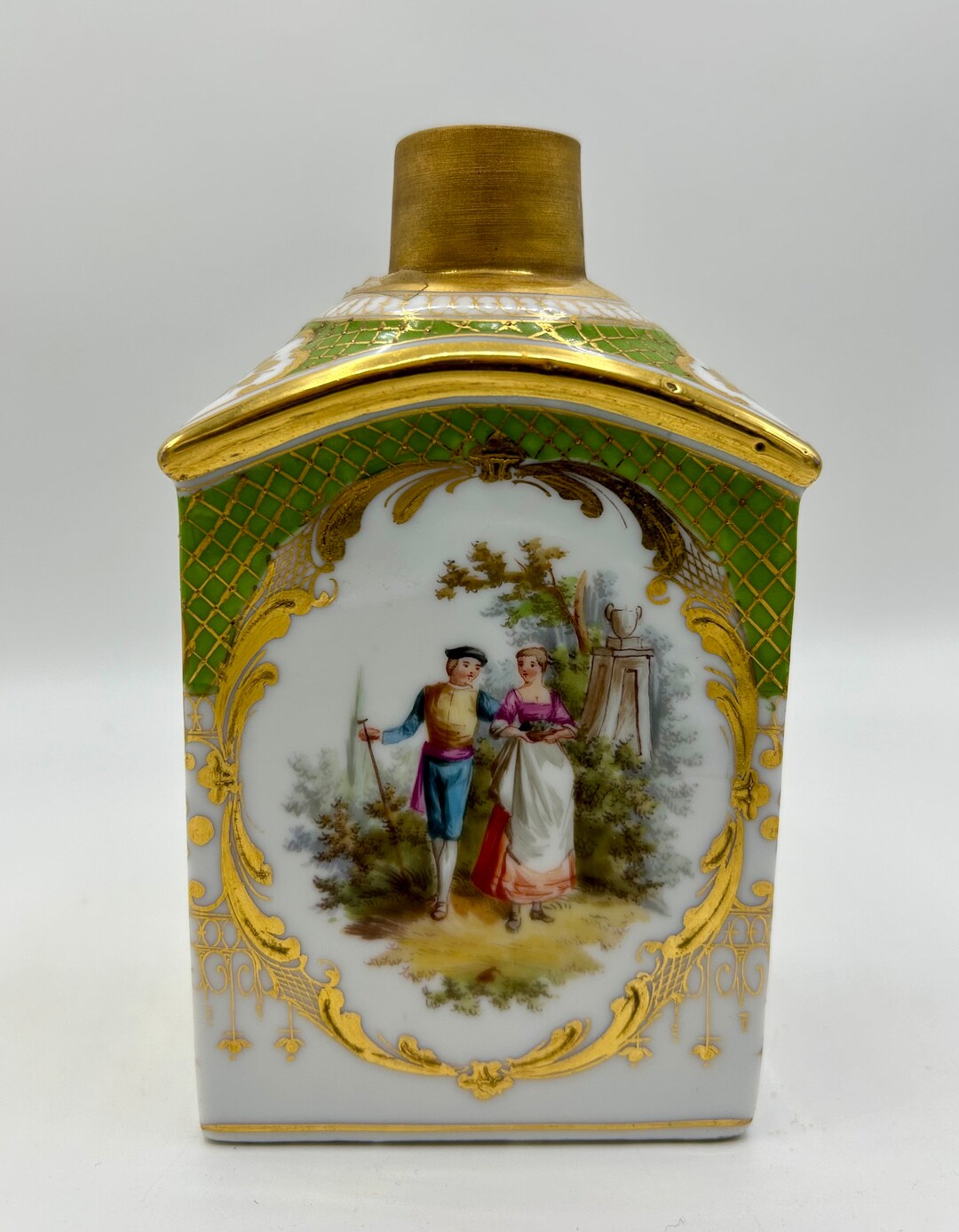 Antique Richard Klemm Dresden Hand Painted & Artist Signed Porcelain ...