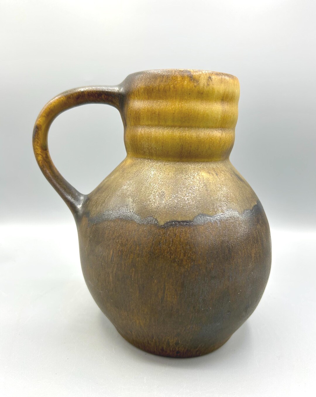 Mid Century Modern Circa 1960's Maigon Daga Handled Vase / Jug, Number ...