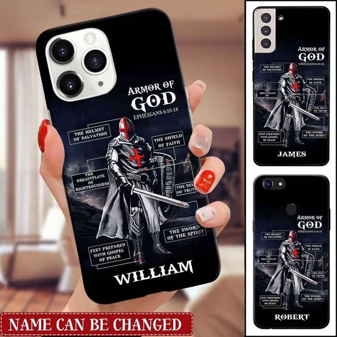 Put on the Full Armor of God Personalized Knights Templar,personalized ...