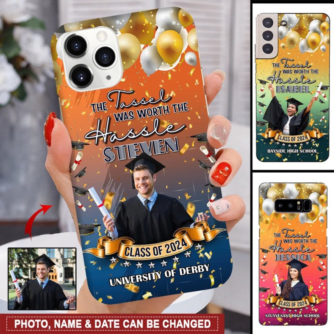 Congratulations Graduation Custom Photo, Te Tassel Was Worth the Hassle ...