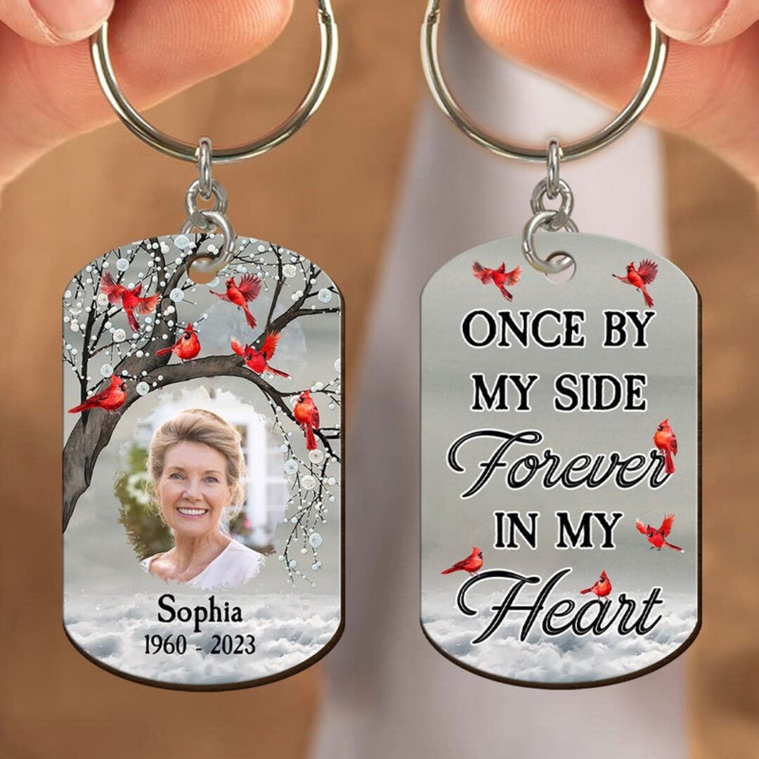 Memorial Cardinal Upload Photo, I Will Carry You With Me Until I See ...