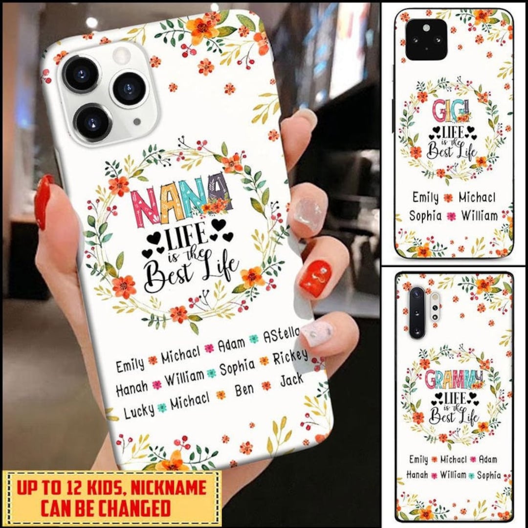 Personalized Nana Life is the Best Life Phone Case,custom Name for ...