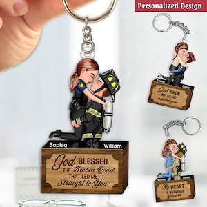 Personalized Couple Portrait, Firefighter, Nurse, Police Officer ...