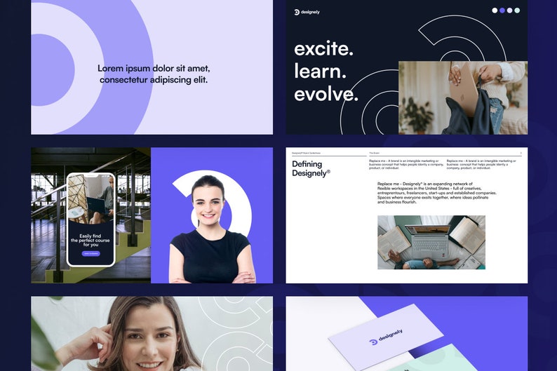 Modern Branding Guidelines Figma - Etsy