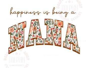 Floral Grandma PNG, Retro Mama Png, Grandma Png, Mom Png, Mama Shirt Design, Mother's Day Png ...
