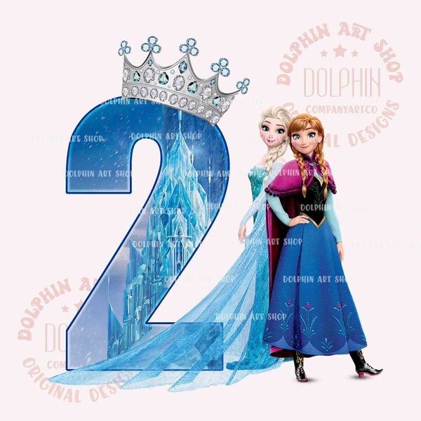 Frozen 2nd Birthday - Etsy