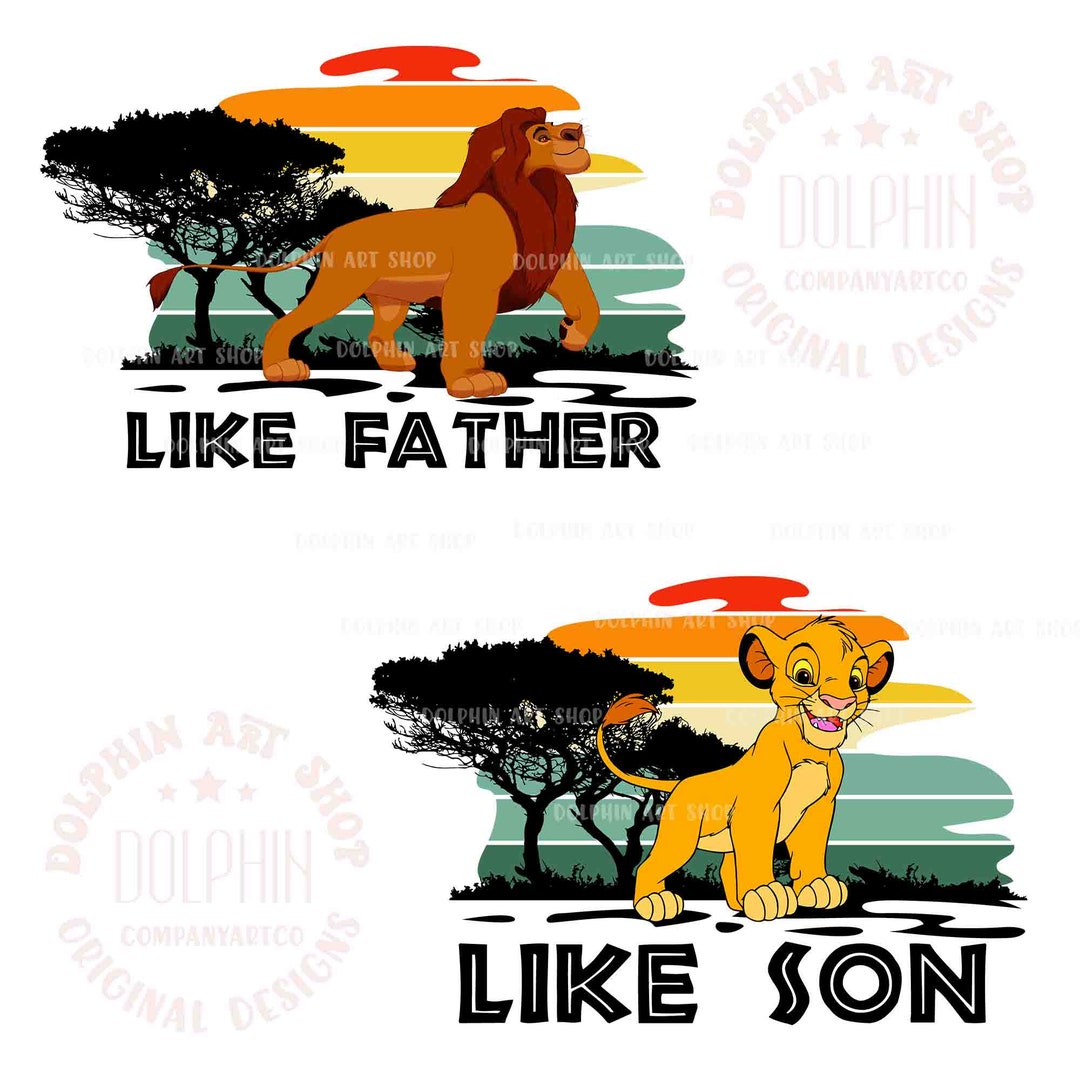 Bundle Like Father, Like Son SVG, Father's Day Svg, Father's Day Svg ...