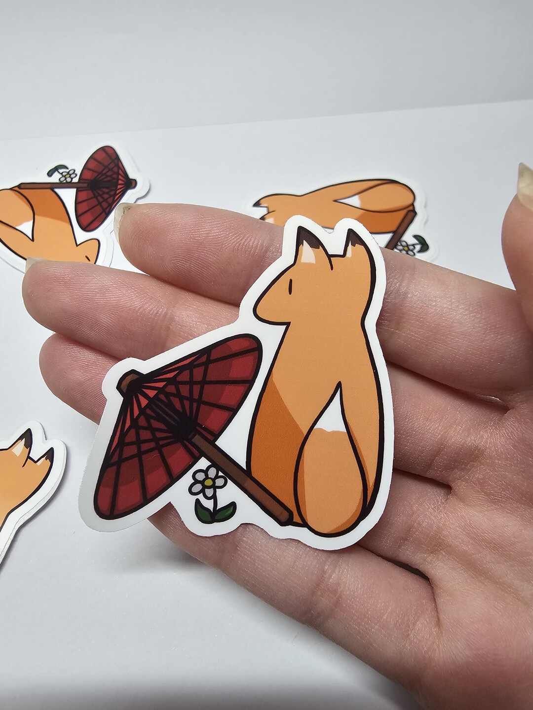 TGCF Fox Vinyl Easy Peel Kiss-cut Sticker| Heaven Official's Blessing ...