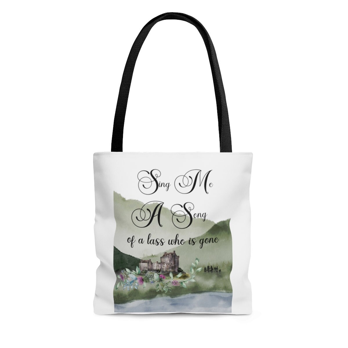 Outlander Inspired Tote Bag Skye Boat Song Tote Sing Me A Song Tote Bag ...