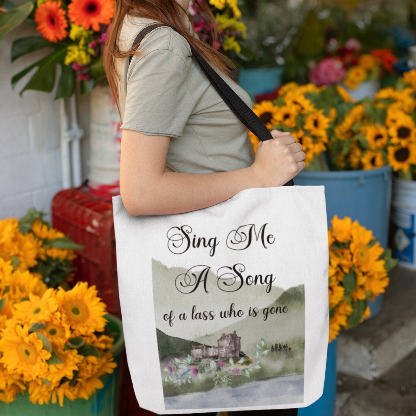 Outlander Inspired Tote Bag Skye Boat Song Tote Sing Me A Song Tote Bag ...