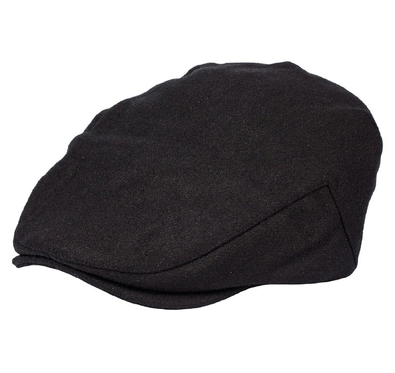 Flat Cap Men's Herringbone Plain Tweed Wool Hat Newsboy Gatsby Vintage ...