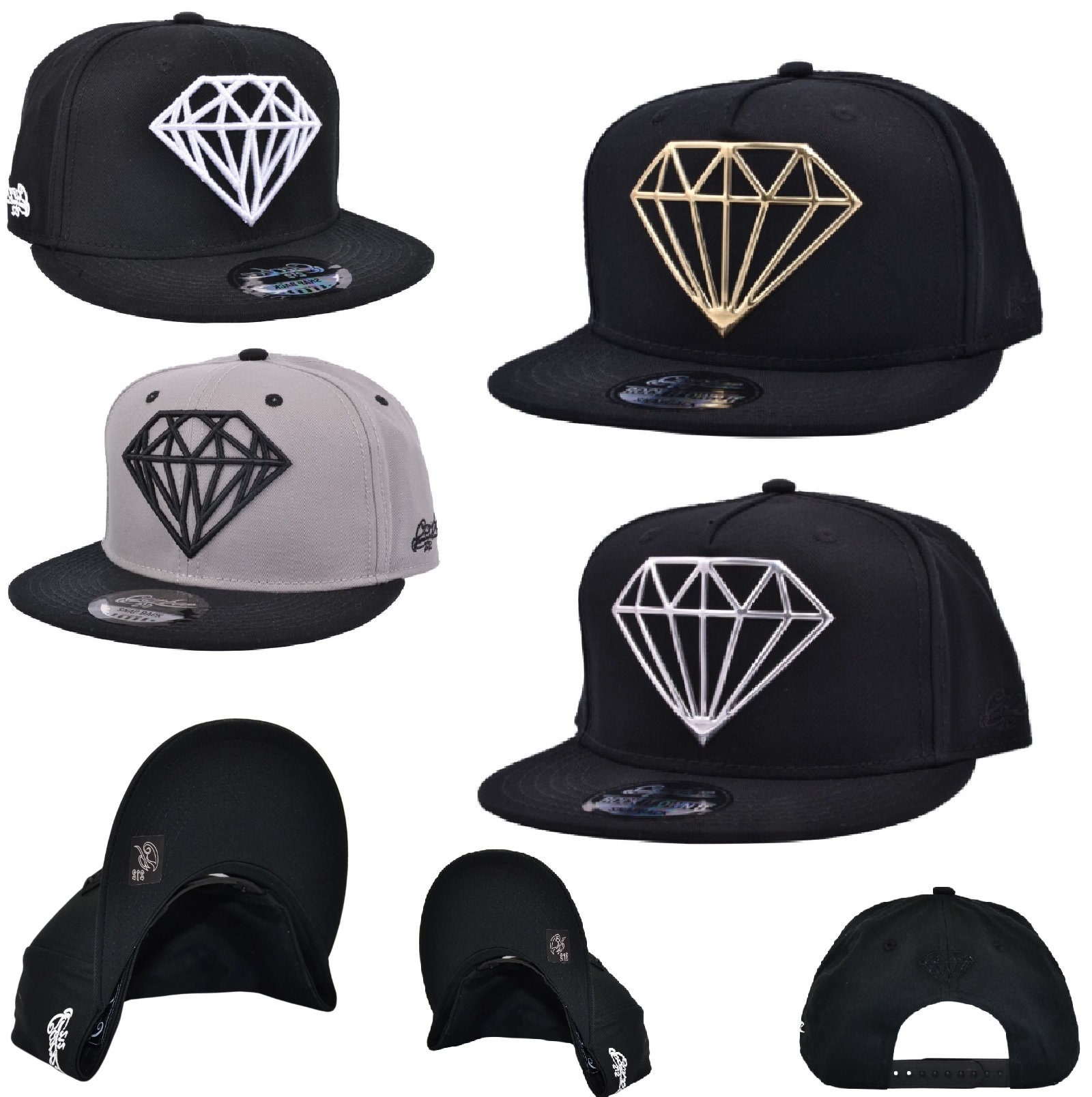 Snapback Hats Diamond