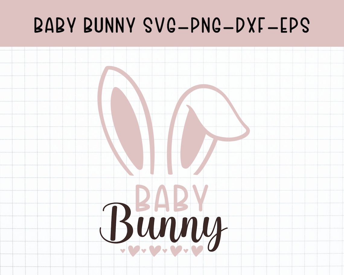 Mama Bunny Svg, Baby Bunny Svg, Easter Bunny Svg. Easter Family Bunny ...