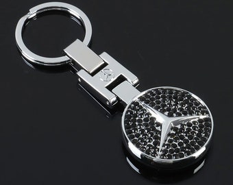 Mercedes Benz Keychain - Etsy