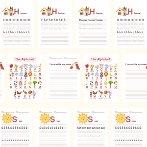 Handwriting Practice Bundle, Printable and Digital Handwriting ...