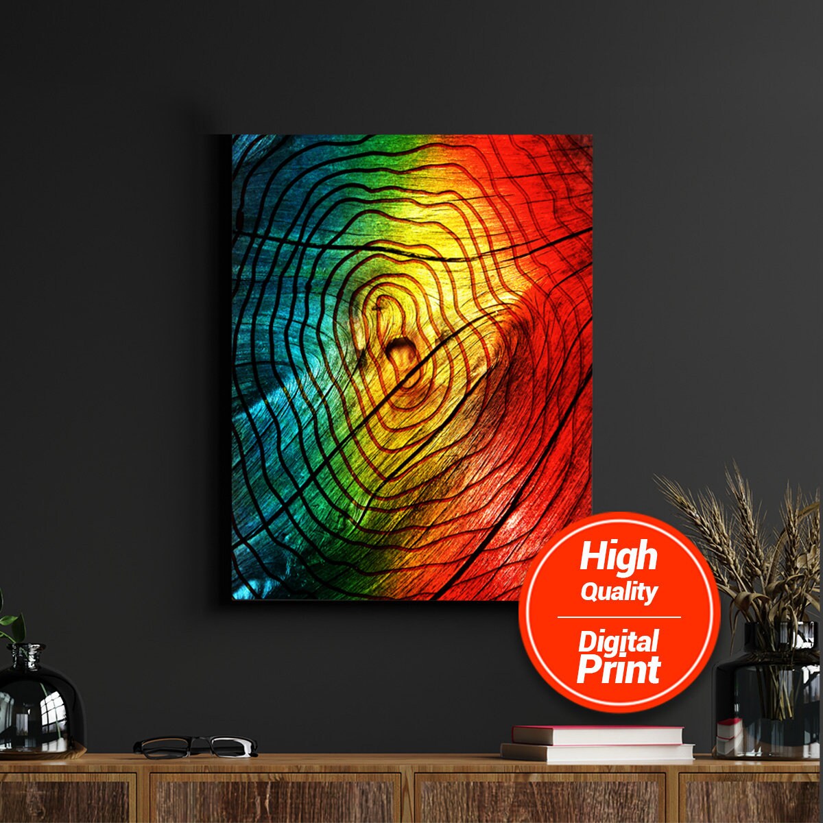 Scream Texture Decor Art Print Minimalist Print Retro Print - Etsy