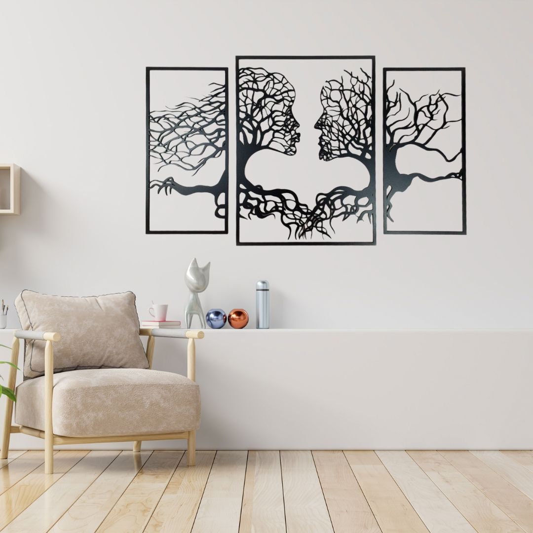 Tree of Life, Wall Decor, Svg File Laser Cut Svg Dxf Files Wall Sticker ...