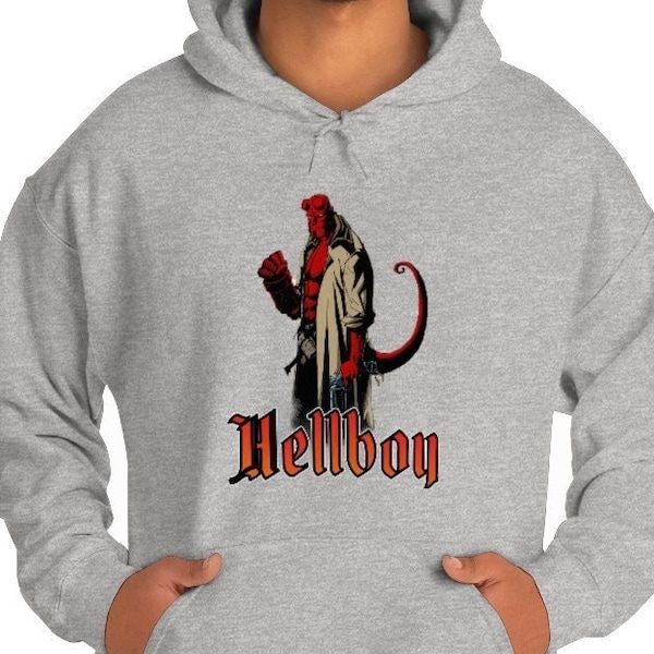 Hellboy Hoodie - Etsy