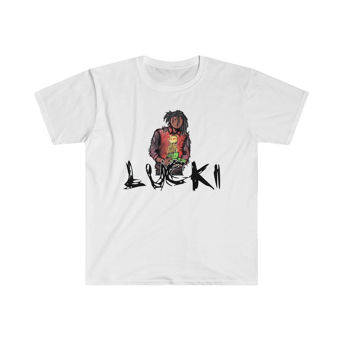 Lucki T-shirt - Flawless Like Me Rap - Etsy