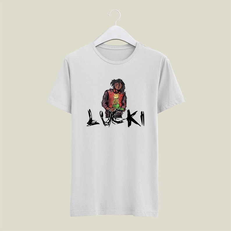 Lucki T-shirt - Flawless Like Me Rap - Etsy