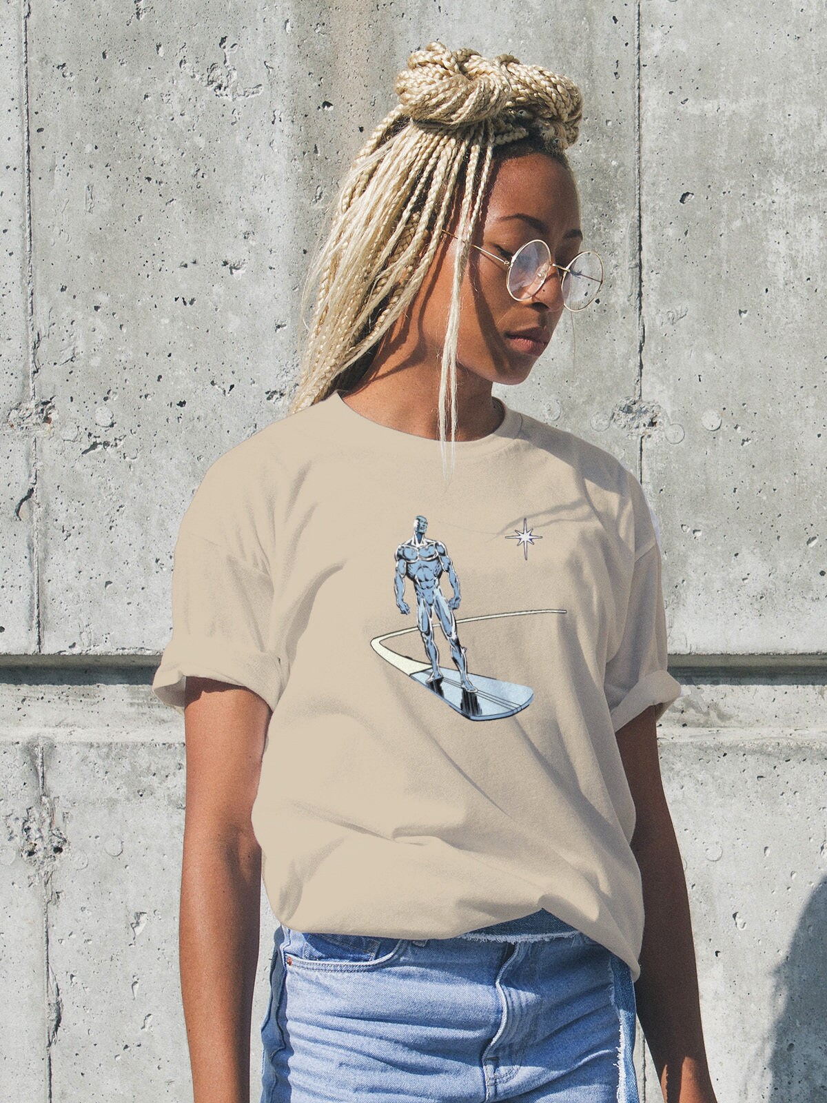 Silver Surfer T-shirt - Etsy
