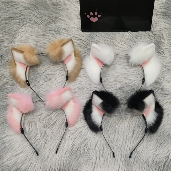 Black Fox Ears - Etsy