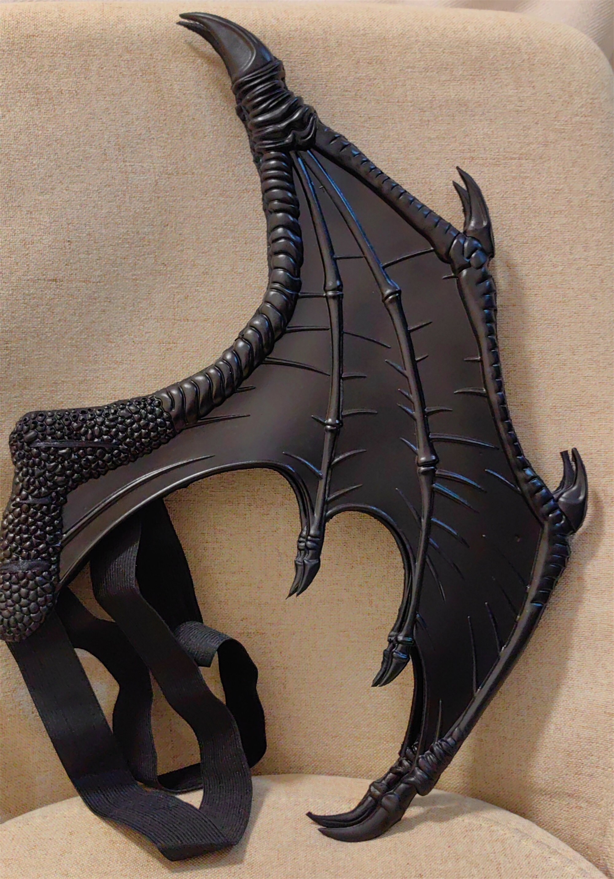 Demon Wings PU Red Demon Wings Black Demon Wings Halloween - Etsy Australia