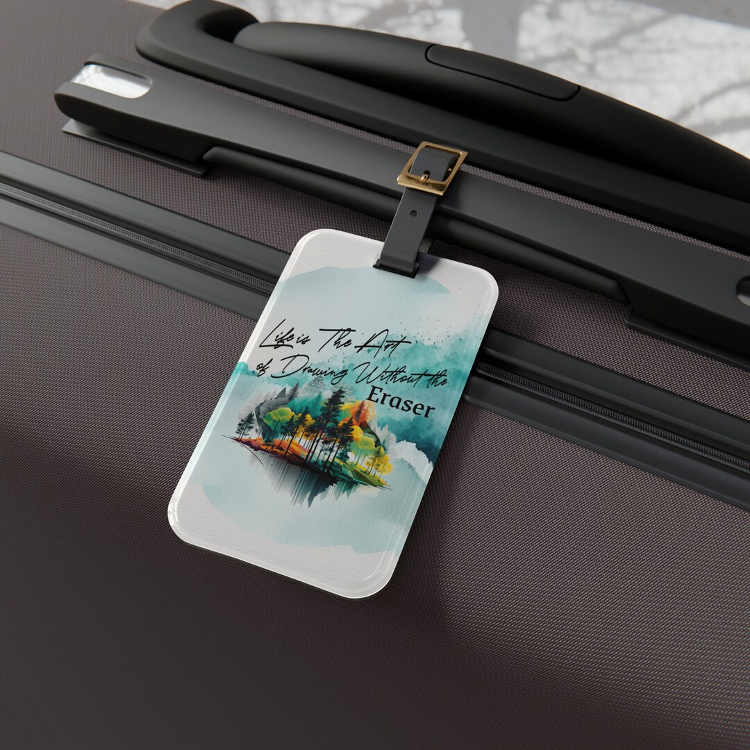 Artist, Matching Luggage Tag, Mountain, Country, Positive Thought ...