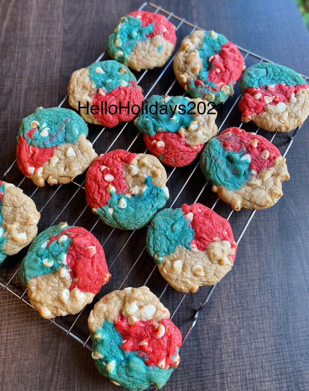 1 Dozen 4th of July, Red, White & Blue Cookies! Made With White ...
